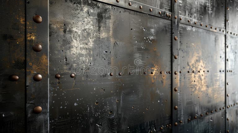 Present the Bold and Dramatic Textures of Brushed Metal Stock Illustration - Illustration of ...