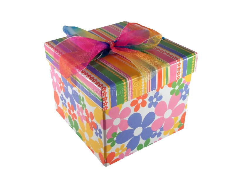 Present box stock photo. Image of wrap, package, ribbon - 6538342