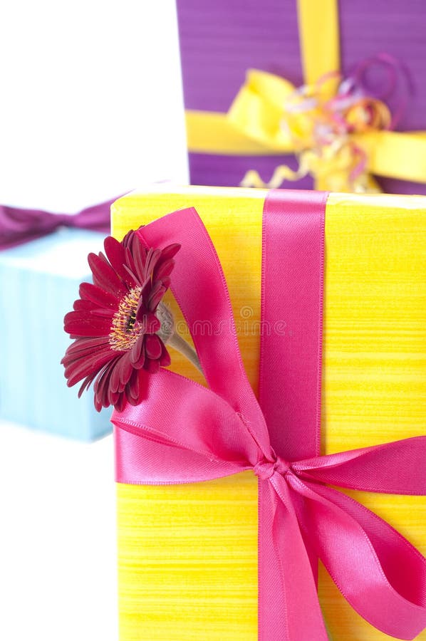 Present boxes stock photo. Image of gifts, packaged, colorful - 14221024