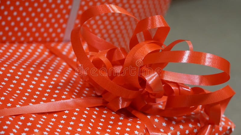 Present boxes with ribbons stock photo. Image of wrapped - 337877010