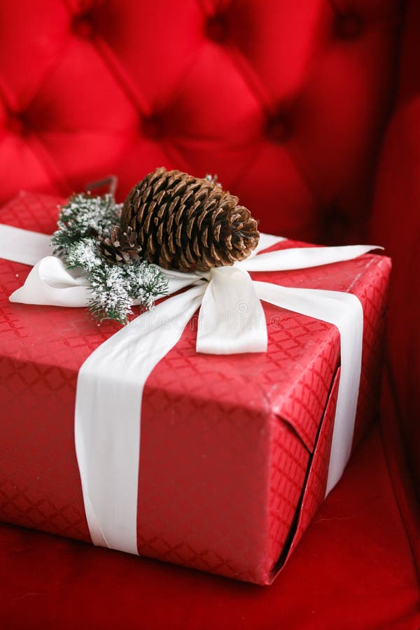 Present Boxes Under Fir-tree Stock Photo - Image of gifts, concept ...