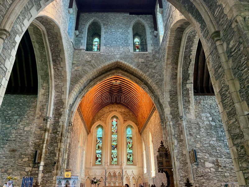 St. Brigid S Cathedral Kildare Town Editorial Stock Image - Image of ...