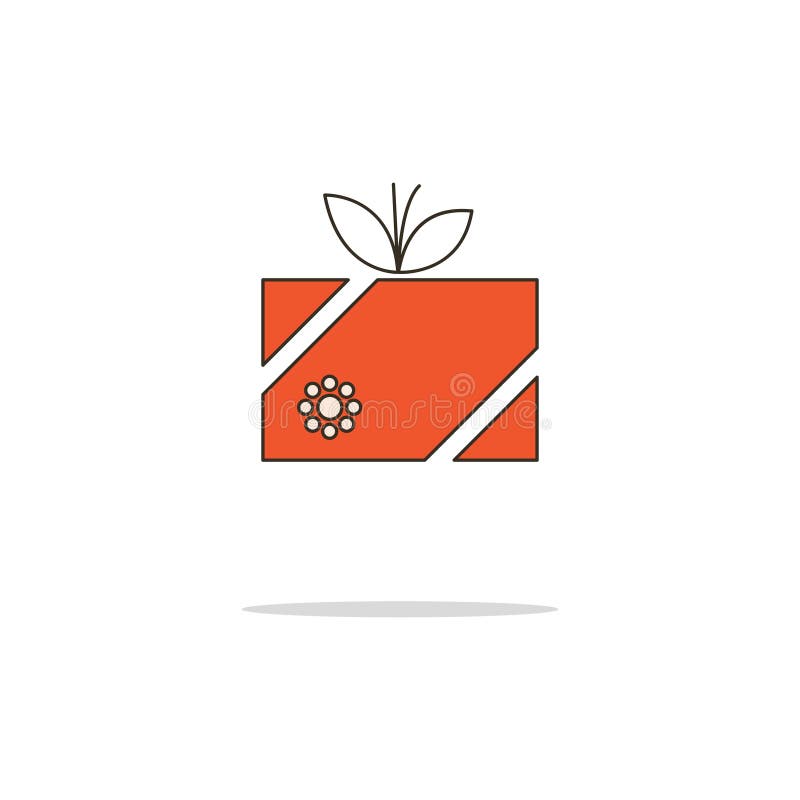 Present Thin Line Icon. Mbe Minimalism Style Stock Illustration ...