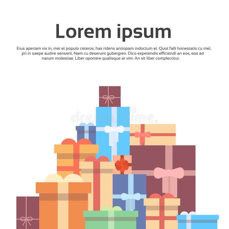 Gift box collection stock vector. Illustration of container - 25421022