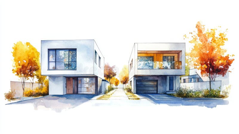 A Present-day Apartment Complex Distinguished by Its Linear ...