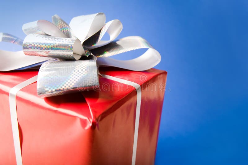 Present detail stock image. Image of isolated, macro, ornament - 7144925