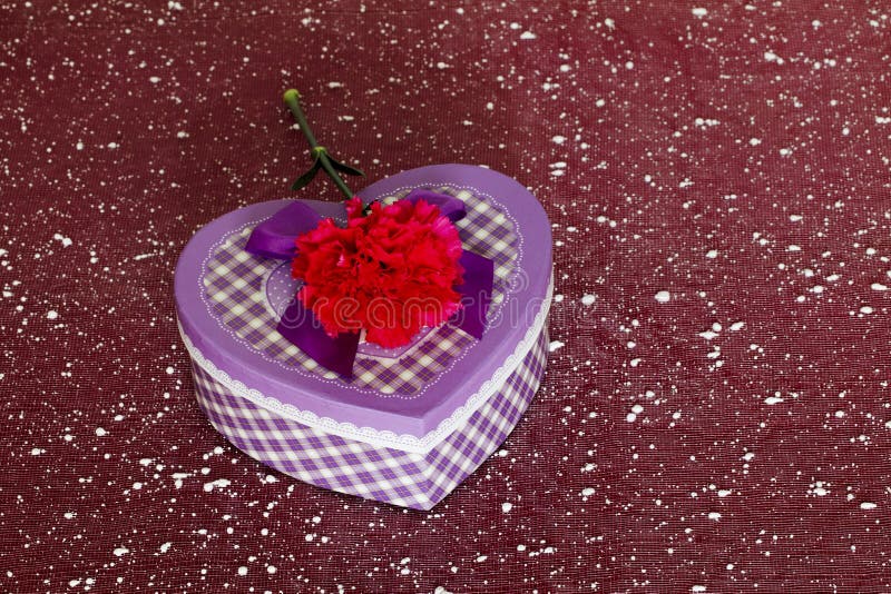 Present and flower stock image. Image of friend, heart - 38396051