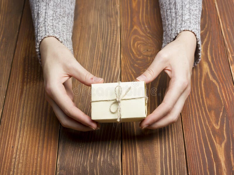 Present, Gift. Close Up of Female Hands Holding Stock Photo - Image of ... Present, Gift. Close Up of Female Hands Holding Stock Photo - Image of ...