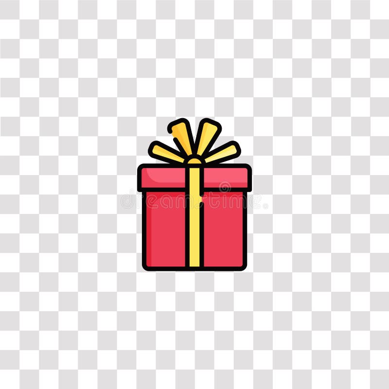 Present Icon Sign and Symbol. Present Color Icon for Website Design and ...