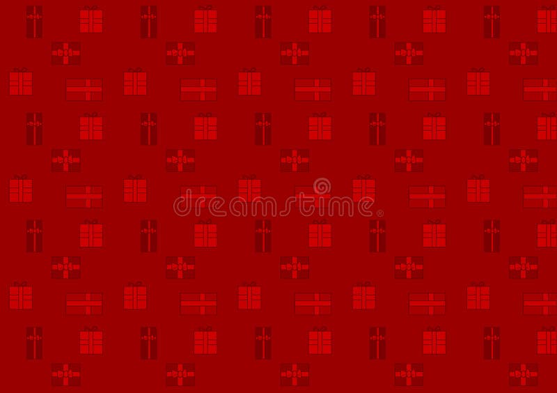 Present Pattern Background Design Wallpaper Stock Illustration ...