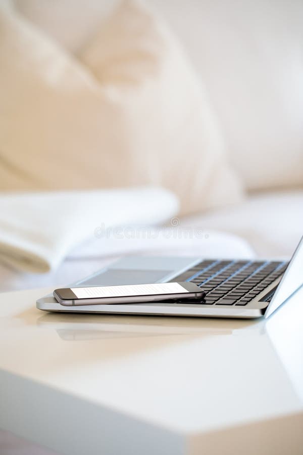 Present Technology Devices in Place Stock Photo - Image of mobile ...