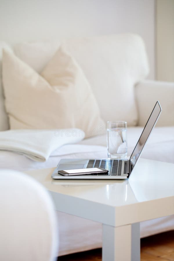 Present Technology Devices in Place Stock Image - Image of personal ...