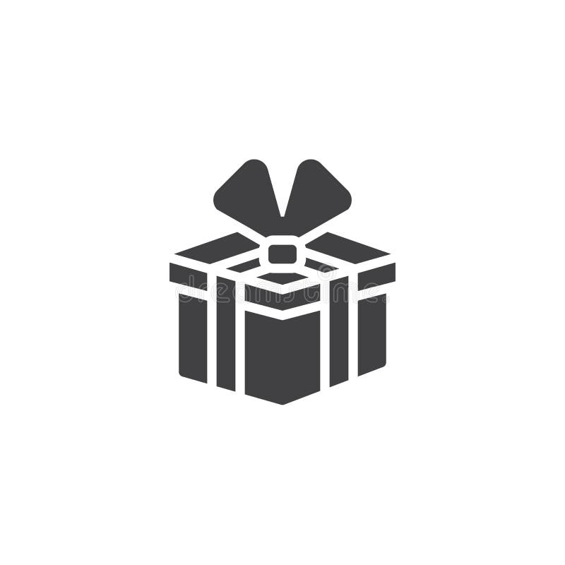 Present vector icon stock vector. Illustration of perfect - 115697036