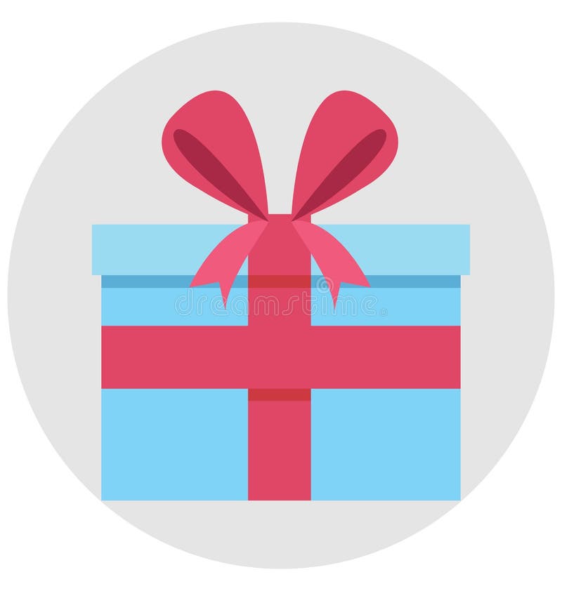 Present Vector Isolated Vector Icons that Can Be Easily Modified and ...