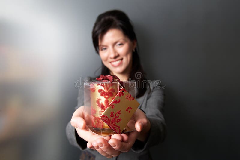 Present for you stock image. Image of business, adult - 7790283