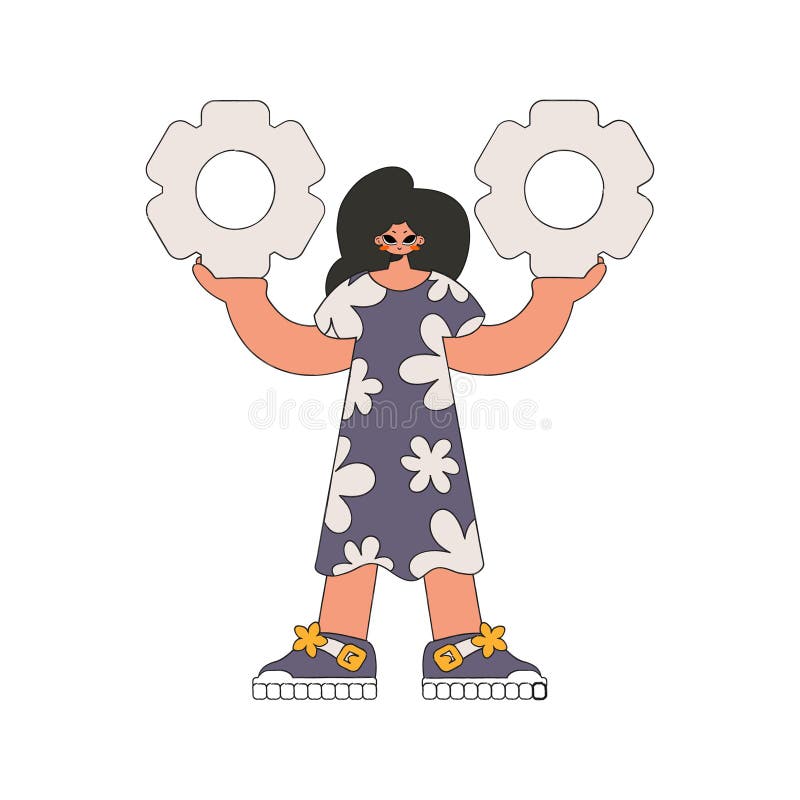 Presentable Girl Stock Illustrations – 60 Presentable Girl Stock ...