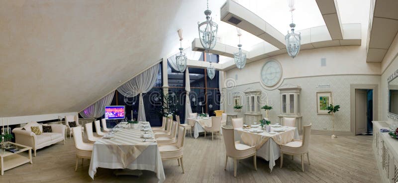 Presentable restaurant stock photo. Image of illuminated - 22357648