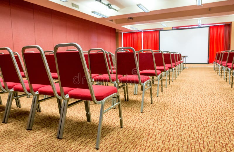 Presentaion and Meeting Room. Business Concept Stock Image - Image of ...