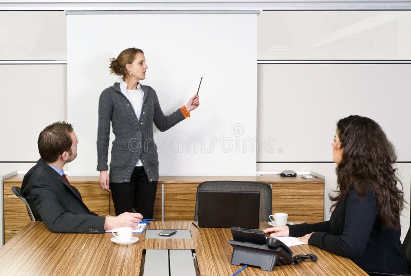 Presentation stock image. Image of conference, presenting - 13091567