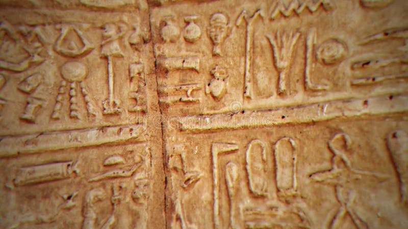 Presentation of Ancient Egyptian Remains with Slide Projector. 14 Stock ...