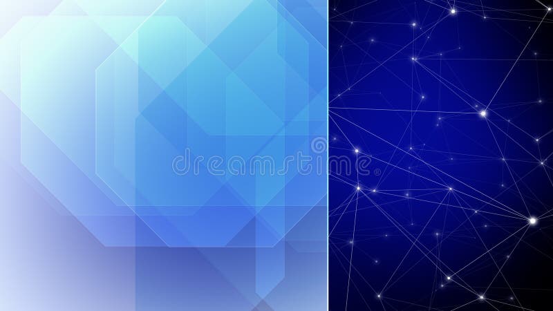 Presentation Backdrop with Interconnected Lines and Dots Creating ...