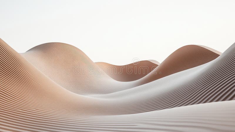 Presentation Background 16 with a Minimalist Beige Abstract Wave Design ...
