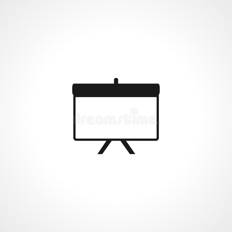 Presentation Billboard Icon. Presentation Billboard Isolated Simple ...