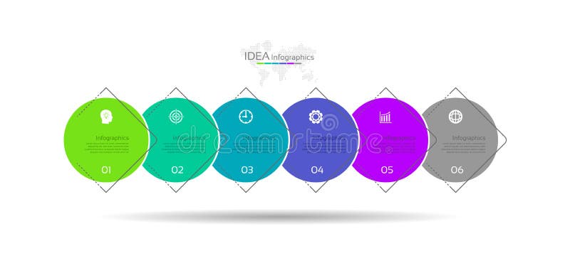 Presentation Business Infographic Circle Options or Steps Template ...