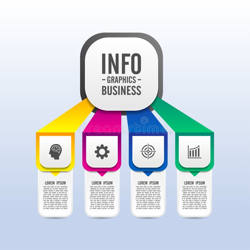 Presentation Business Infographic Design Template Stock Vector ...