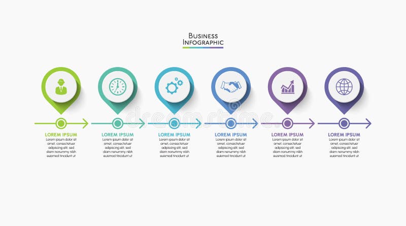 Presentation Business Infographic Template Stock Vector - Illustration ...