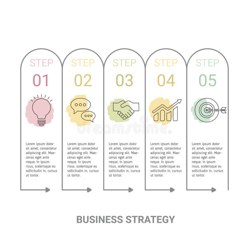 Business design concept. stock vector. Illustration of graph - 106567567