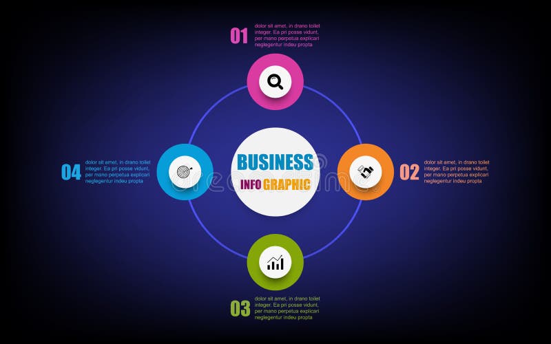 Infographic mesh banners stock vector. Illustration of concept - 39032967