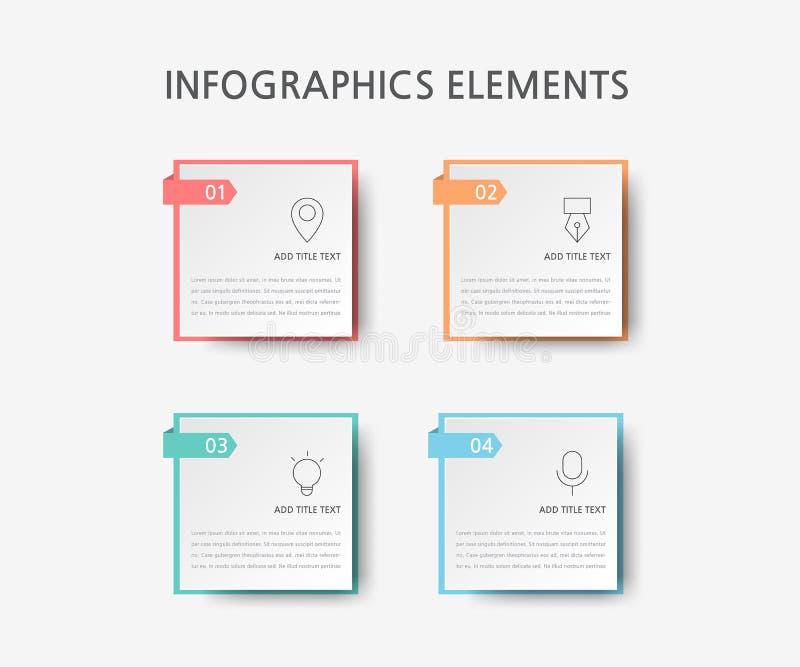 Presentation Business Infographics Template. Vector Illustration Stock ...