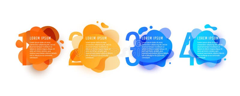 Presentation Business Shapes Template with Colorful Round Elements ...