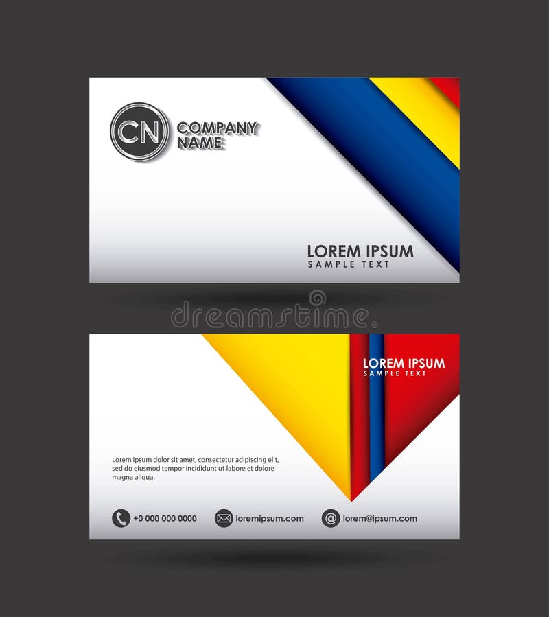 Presentation card design stock illustration. Illustration of creative ...