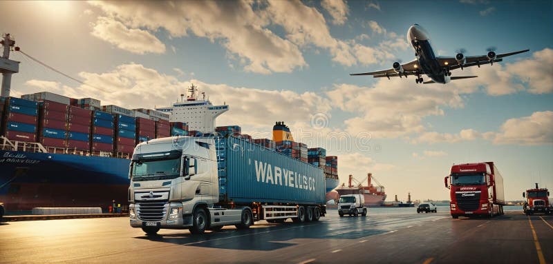 Conceptual Presentation of Different Types of Global Goods Traffic ...