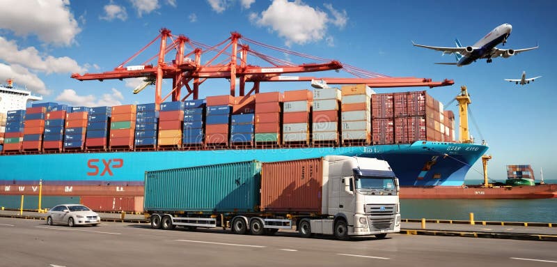 Conceptual Presentation of Different Types of Global Goods Traffic ...