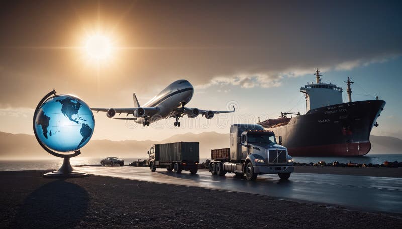 Conceptual Presentation of Different Types of Global Goods Traffic ...