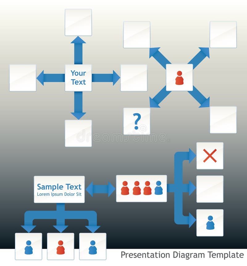 Presentation elements stock vector. Illustration of scheme - 22733985