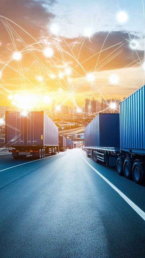 Presentation on Global Logistics Showcasing Integration and Growth ...