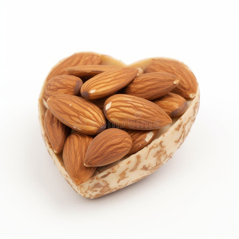 A Presentation of a Golden Brown Almond Generative AI Stock ...