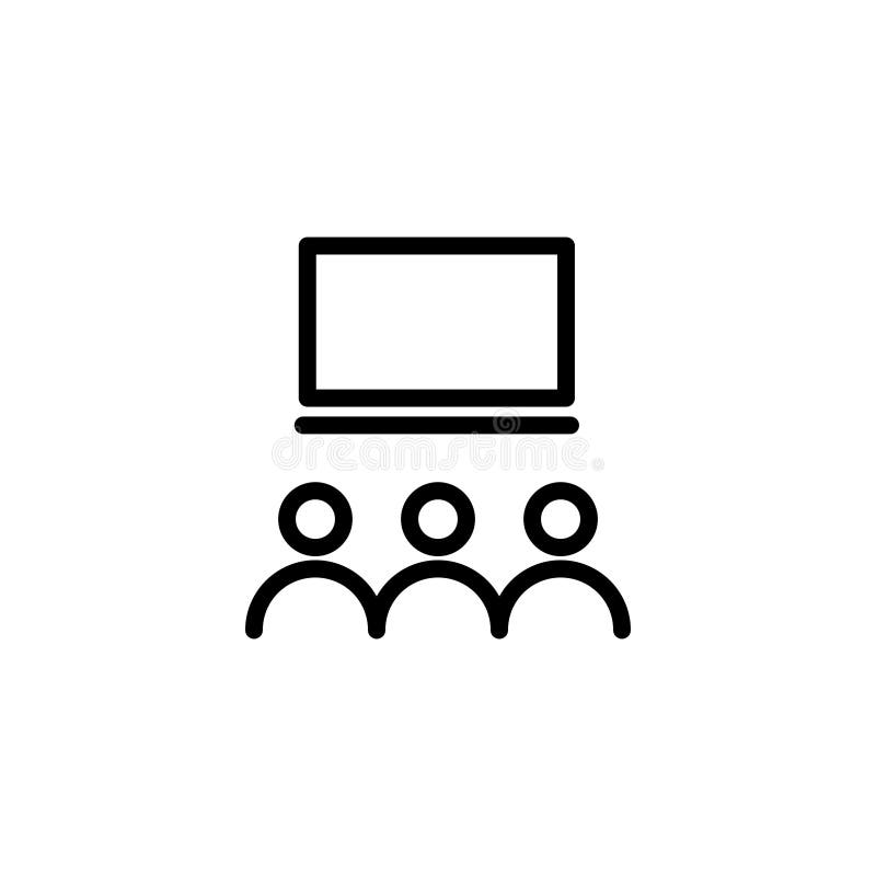 Presentation Icon Simple Vector Perfect Illustration Stock Illustration ...