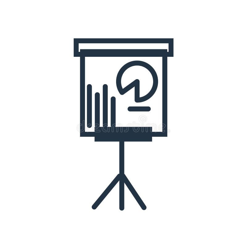 Presentation Icon. Trendy Presentation Logo Concept on White Background ...