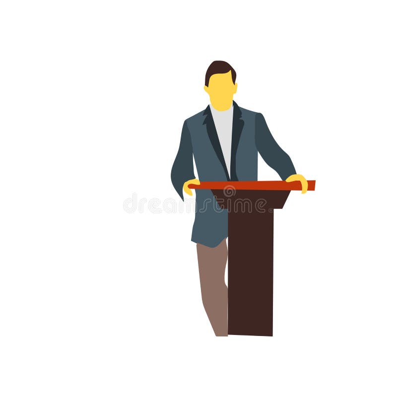 Presentation Icon Vector Isolated on White Background, Presentation ...