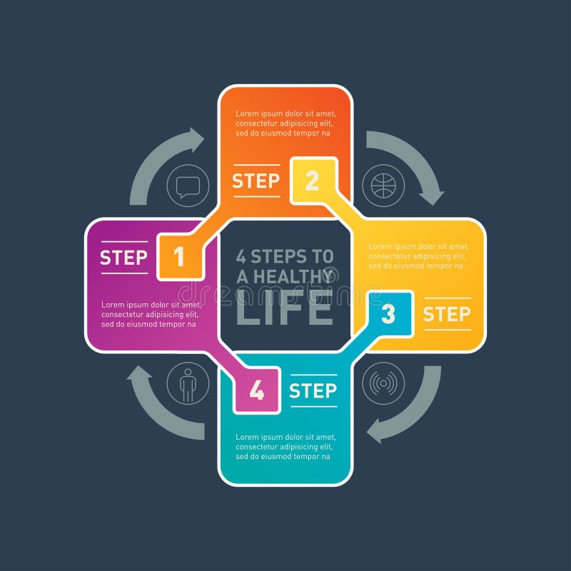 Healthy Life Steps Graphic Stock Illustrations – 134 Healthy Life Steps ...