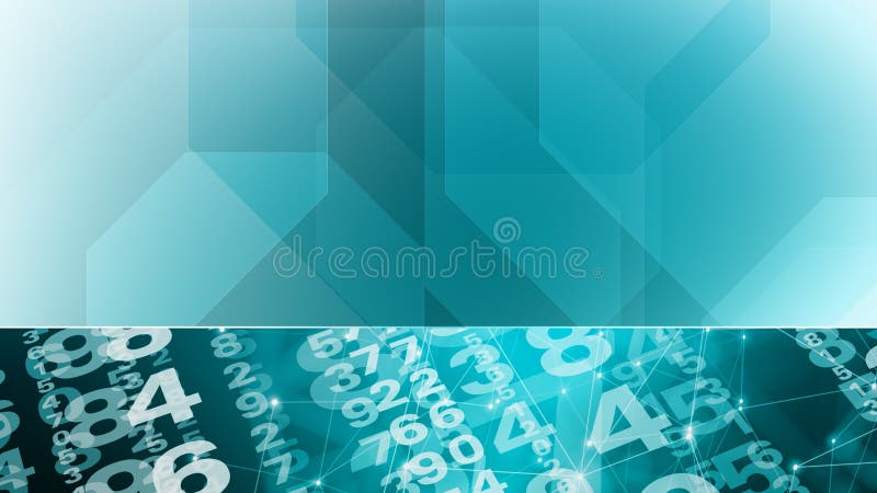 Copy Space Layout Background with Random Numbers Simple Template Design ...