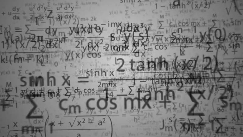 Presentation of the Mathematical Formulas with Symbols, Numbers, and ...