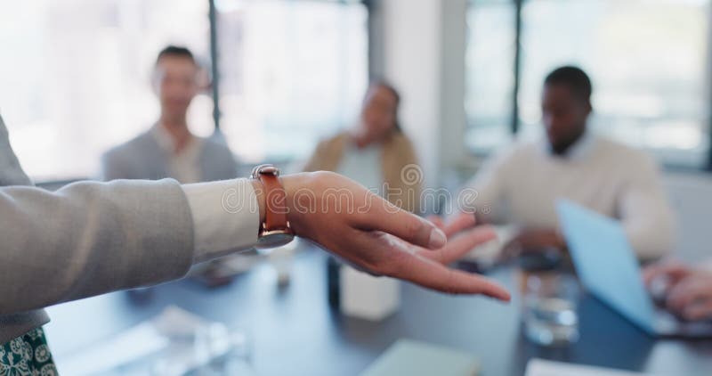 Presentation, Meeting or Hands of Speaker in Seminar for Teaching or ...