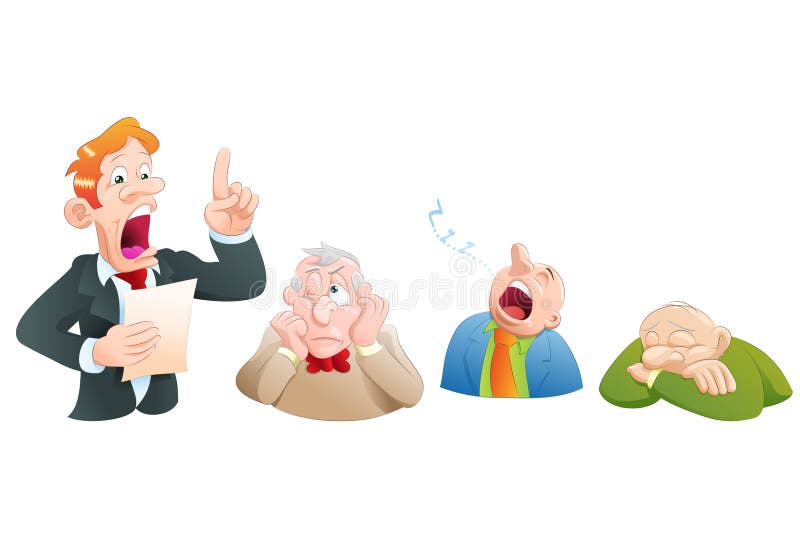 Boring Speech Stock Illustrations – 154 Boring Speech Stock ...