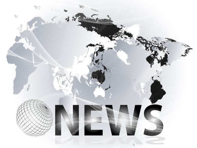 Politics News Header on White Background. Breaking News Banner Design ...